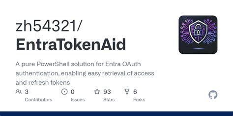 Github Zh54321entratokenaid A Pure Powershell Solution For Entra