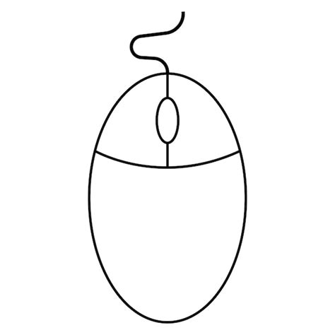 Premium Vector Computer Mouse Icon Vector Illustration Design