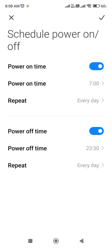 5 Easy Steps To Schedule Power Onoff Android 12 Or 13