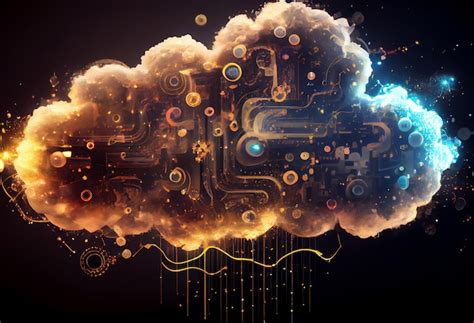Premium Photo Cloud Computing Concept