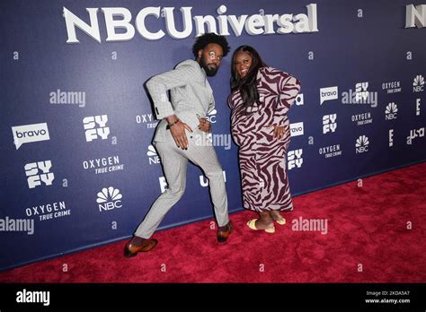 New York New York May 16 Echo Kellum And Nicole Bye Attend The 2022
