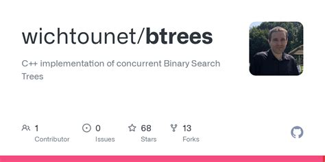github wichtounet btrees c implementation of concurrent binary