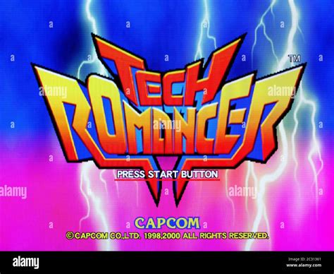 Tech Romancer Sega Dreamcast Videogame Editorial Use Only Stock Photo Alamy