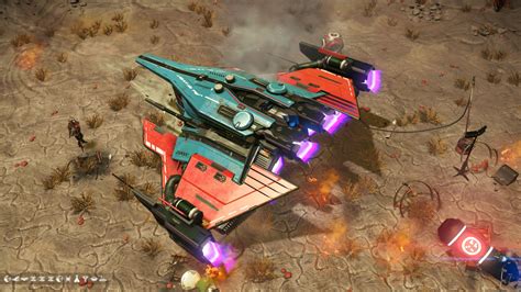 Crashed S Class Teal Blue And Orange Interceptor Starship Cylon Head