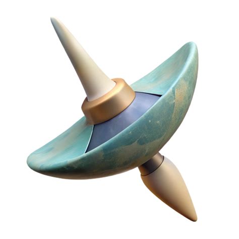 Floating Wind Turbine Blade Tip Isolated With Aerodynamic Shape