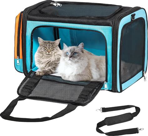 Extra Large Cat Carrier For 2 Cats Pet Carrier Dog Carrier For Small