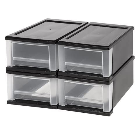 Iris 8 W Stacking Storage Drawer And Reviews Wayfair