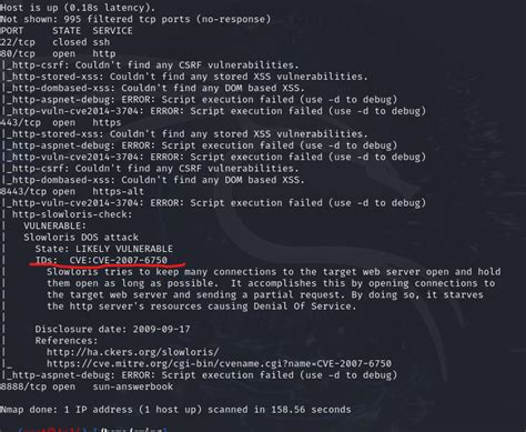 网络安全学习第一课all 1000 Scanned Ports On Csdn博客