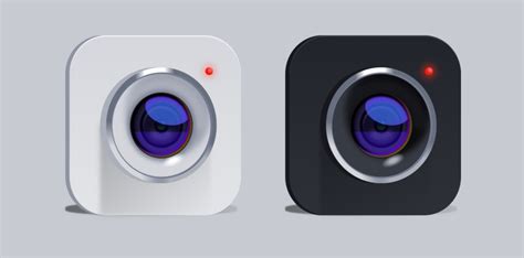 纯css实现的3d旋转仿真相机图标