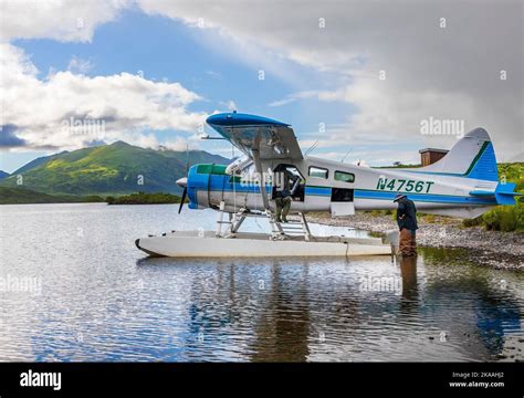 Bush Pilot And Guide Rolan Ruoss Sea Hawk Air De Havilland Beaver Float Plane Kodiak Island