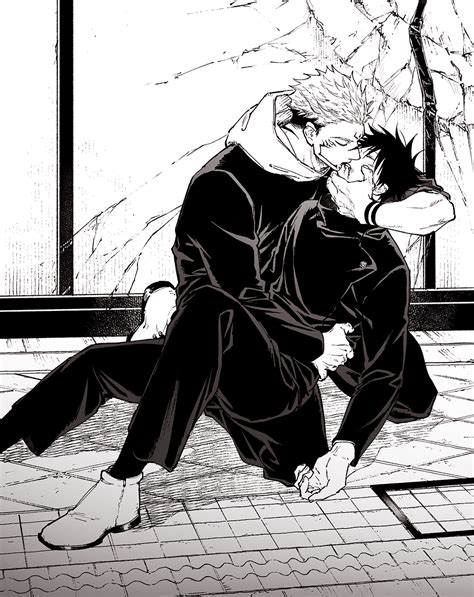 Itadori Yuuji Fushiguro Megumi And Ryoumen Sukuna Jujutsu Kaisen Drawn By Jj U Danbooru