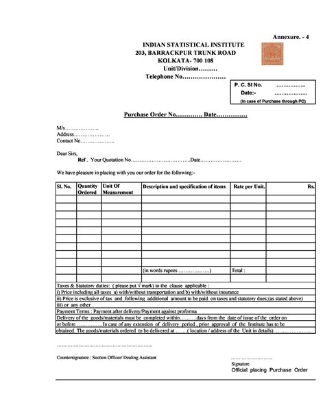 Purchase Order Templates 27 Free Docs Xlsx PDF Forms Formats