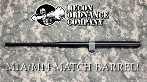New M1a M14 Douglas Barnett Champions Choice Match Barrel By Gene