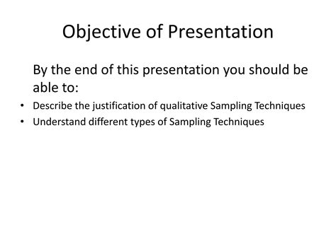 2 Qualitative Sampling Techniques By Elmusharaf Pptx