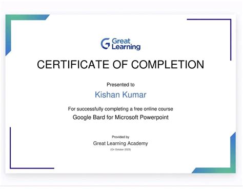Kishan Kumar On Linkedin Greatlearningacademy Greatlearning Glacertificate