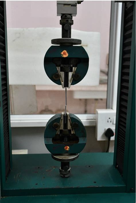 Sample Subjected To Tensile Test Download Scientific Diagram