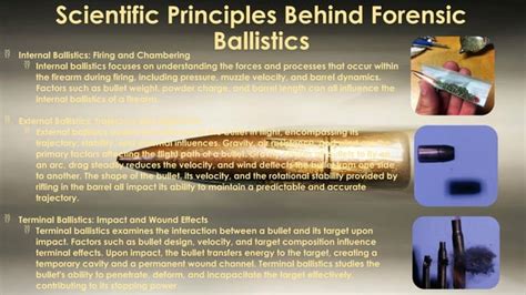 Ballistics In Forensic Science Power Point Pptx Arms And Ammunition Sensitive Topics