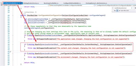 An Core Web Api Application Using Usewindowsservice Reports An Error “system