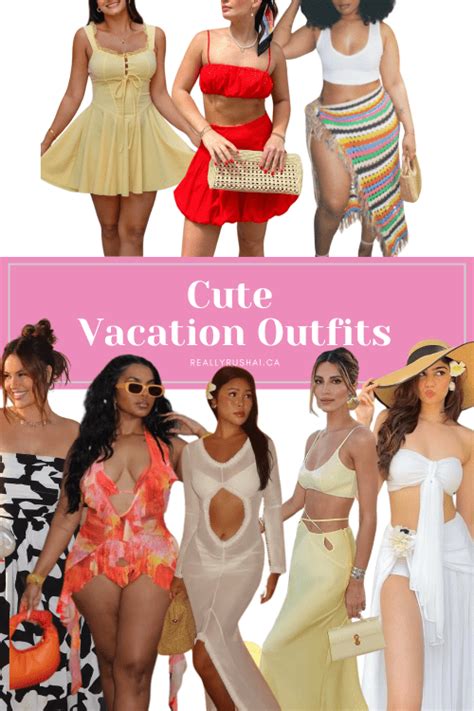 30 Cute Vacation Outfits For All Of Your Summer Getaways Reallyrushai