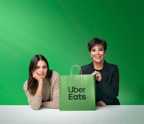 Uber Eats Recruits Kris Jenner Kendall Jenner Abbie Chatfield For Ad