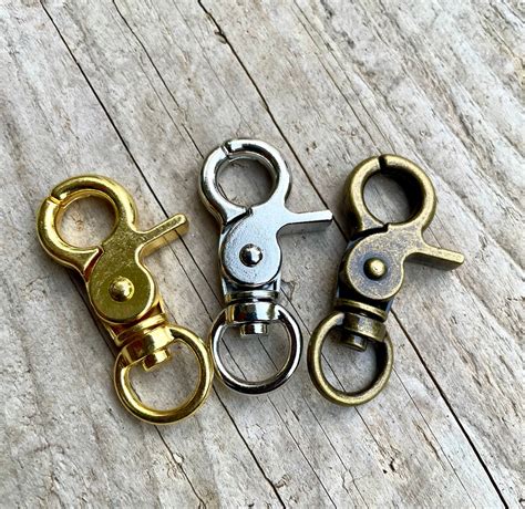 Swivel Clasp Large Mouth Heavy Duty Collar Clip Clasp Hook