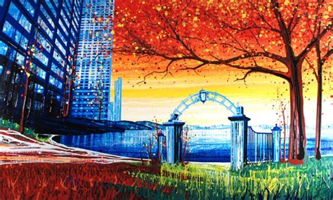 Kendine Has Tekniğiyle Göz Kamaştırıcı Resimler Yapan Genç Bir Sanatçı Amy Shackleton