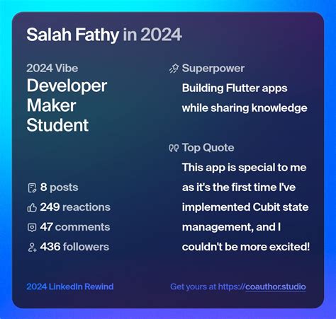 salah fathy on linkedin flutterdev techjourney learningneverstops