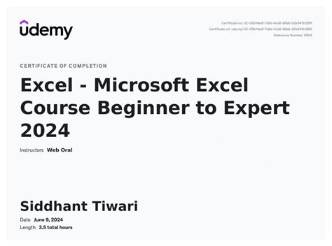 Completed Excel Certification Course Siddhant Tiwari Posted On The Topic Linkedin
