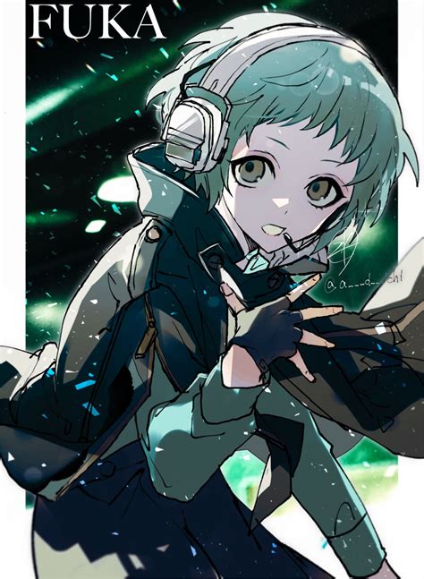 Yamagishi Fuuka Persona And 2 More Drawn By Zekaskzkcm Danbooru