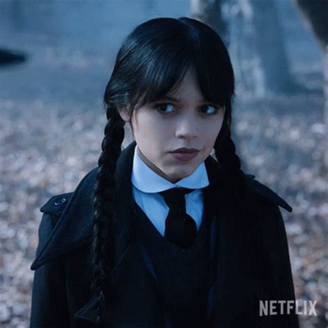 Wednesday Addams Wicked Smile Meme 