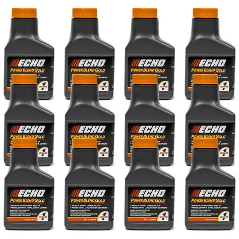 12pk Echo Oil 26 Oz Bottles 2 Stroke Cycle Mix For 1 Gallon