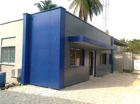 External Aesthetic And Protective Cladding With Entrance Cantilever Covering Internal And
