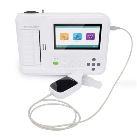 Contec Sp100 Portable Spirometer Lung Function Testing Device 7 Color