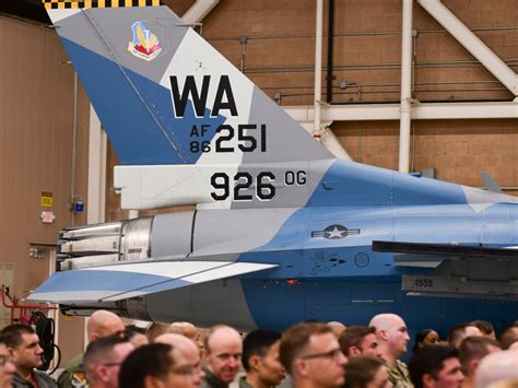 New Air Force F 16 Aggressor Squadron Stands Up