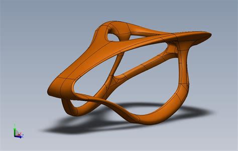 曲面设计 Solidworks 2013 模型图纸下载 懒石网