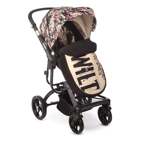 Коляска-трансформер Babyton Spider Beige цвет бежевый N100 купить по ...
