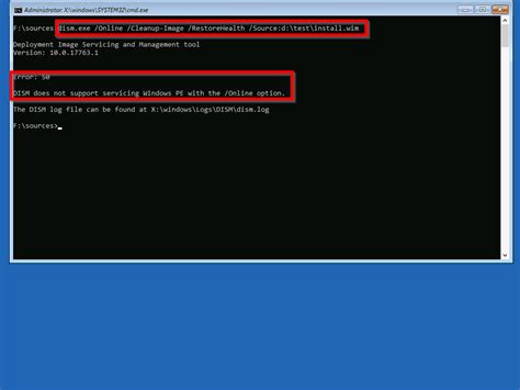 Dismexe Online Cleanup Image Restorehealth Explained
