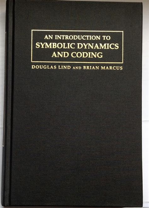 An Introduction To Symbolic Dynamics And Coding Lind Douglas Marcus Brian 9780521551243