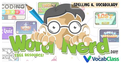VocabClass Word Nerd Day