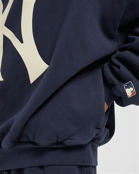 Fear Of God Essentials Yankees Sport Hoodie Black Mens Hoody Fear Of