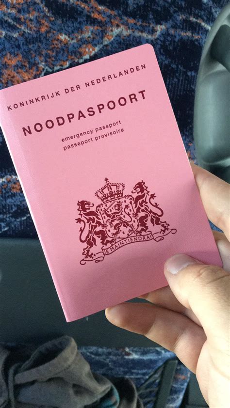 The Dutch Emergency Passport Love The Colour😂 Rpassportporn
