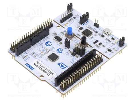 Nucleo C031c6 Stmicroelectronics Dev Kit Stm32 Stm32c031c6t6 Add