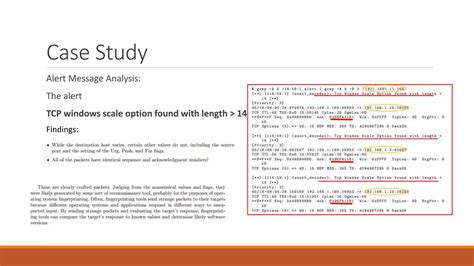 network intrusion detection system and analysis pptx information