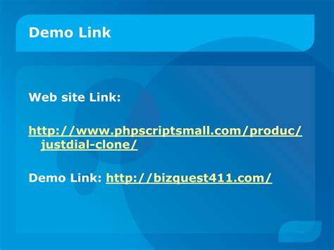 Ppt Justdial Script Powerpoint Presentation Free Download Id7324712