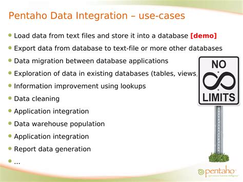 Pentaho Data Integration 40 And My Sql Ppt