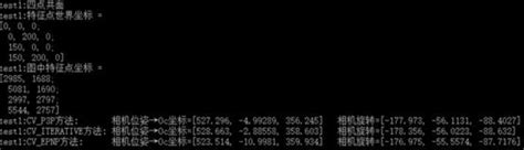 Opencv Solvepnp函数各种方法比较 菠萝超级酸 博客园