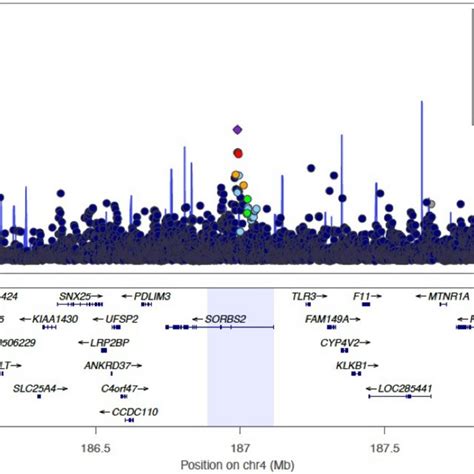 Modified Manhattan Plot Of Areas That Overlap With Cna Regions And Download Scientific Diagram