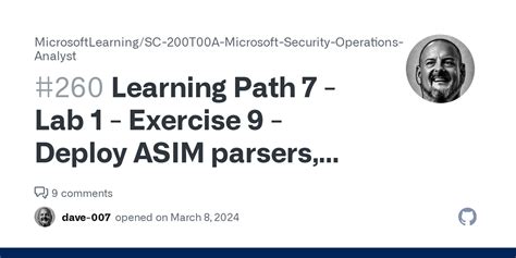 Learning Path 7 Lab 1 Exercise 9 Deploy Asim Parsers Cannot Find