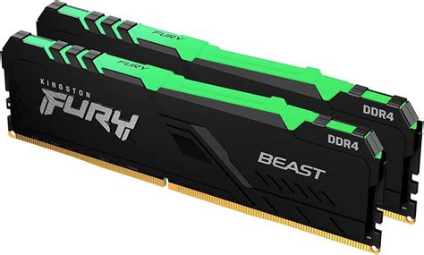 Kingston Fury 2x8gb Ddr4 Kf3200c16d4 8gx Rgb