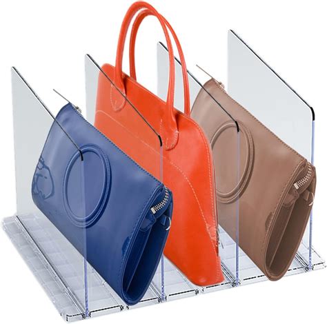Takefuns Plastic Shelf Dividers Closet Separators Shelf Separator And Organizer For Purse